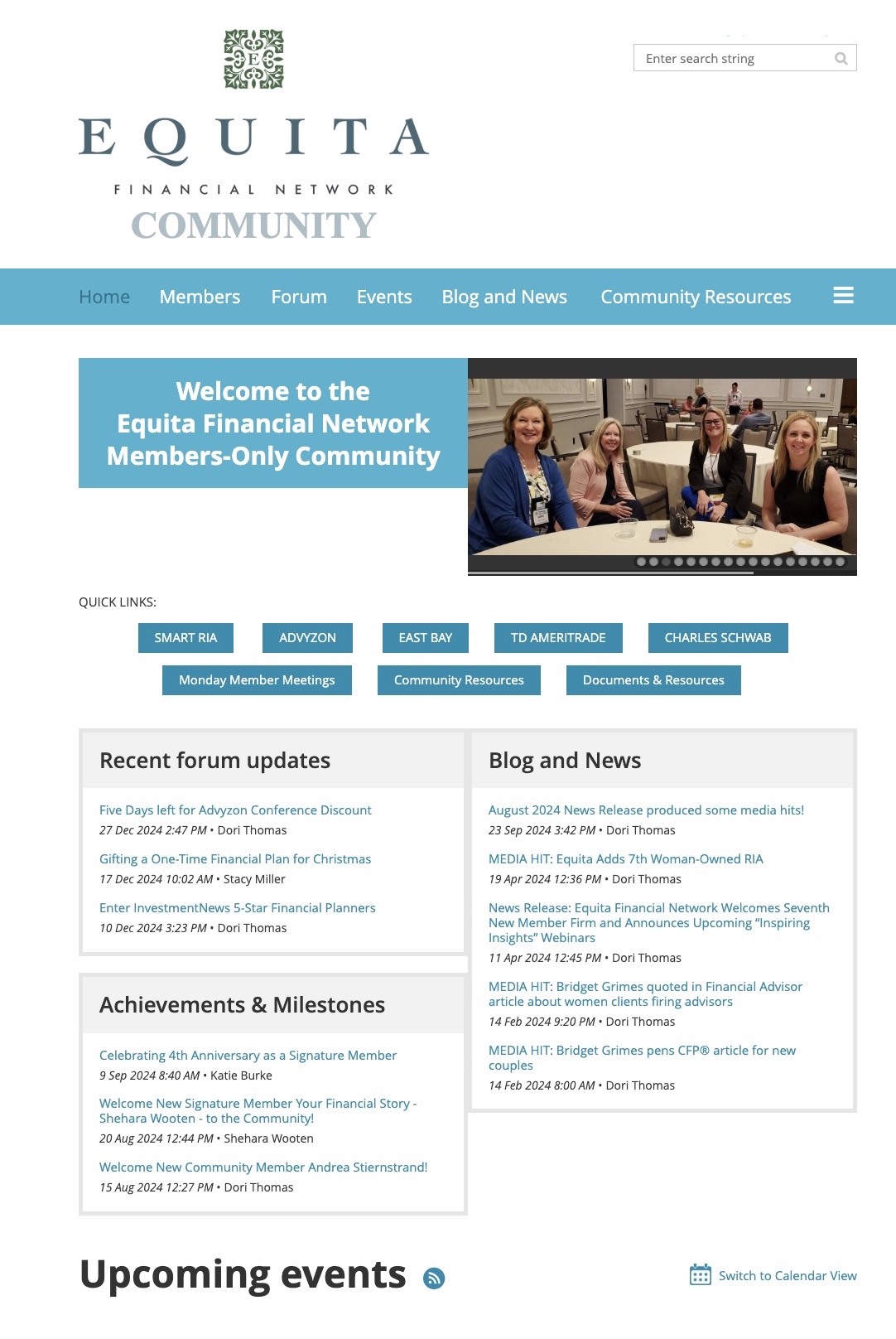 Our Offering - Equita Financial Network